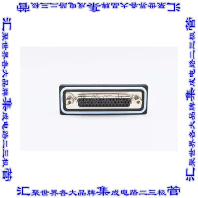 HDF-R44-213L011 连接器44POS插座母插口3排D-Sub高密度面板安装
