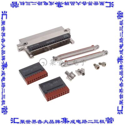 MTCPQKT2R22SGAC 矩形连接器40POS插座2排2.54mm母插口压接镀金自