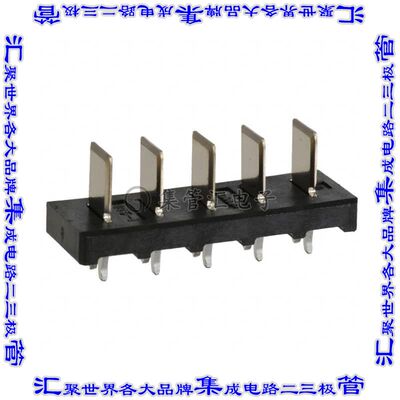 5787446-1 接插件连接器CONN HDR 5POS 5.00MM KINKED PIN