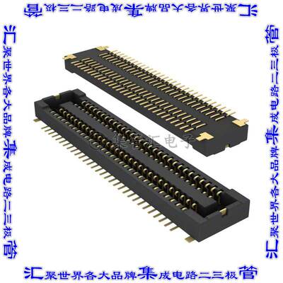 AXT560124A 板对板连接器60POS插口外罩触点2排0.4mm表贴SMD镀金