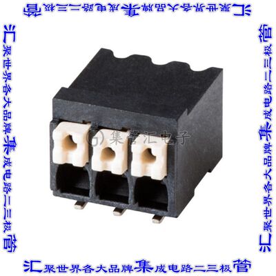 TBLH11-350-05BK 线对板连接器5POS接线端子3.5mm表面贴装水平带