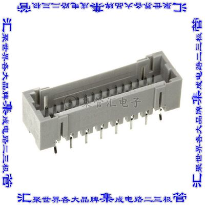 3-292208-0 针座连接器30POS接头2排1.5mm公形插针通孔直针锡