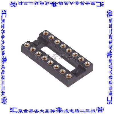 114-43-316-41-117000 连接器IC插座DIP 7.62mm插口16(2 x 8)位置