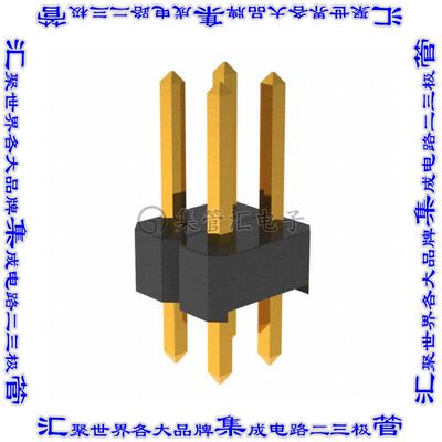 PRPC002DAAN-RC 针座连接器4POS分离式2排2.54mm公形插针通孔直针