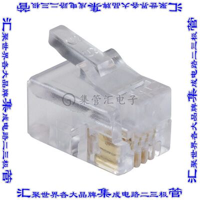 940-SP-3044 接插件连接器CONN MOD PLUG 4P4C UNSHIELDED