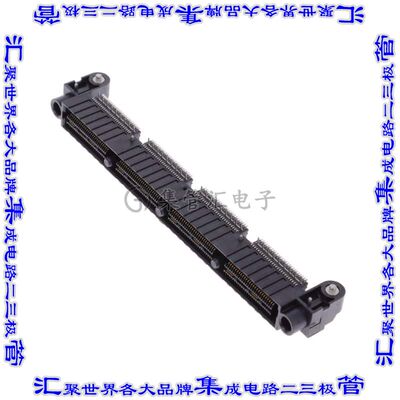 QFS-104-01-SL-D-RA-K 板对板连接器208POS插座中央带触点2排0.64