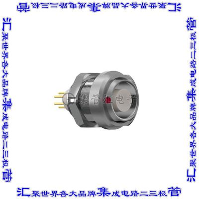 G50L0C-P02LJG0-0000 圆形连接器2POS插座母插口焊杯镀金面板安装