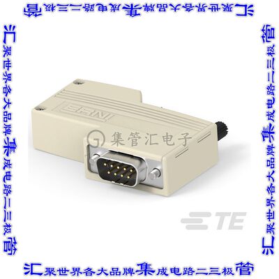 103658-E 连接器9POS插头公引脚2排D-Sub自由悬挂