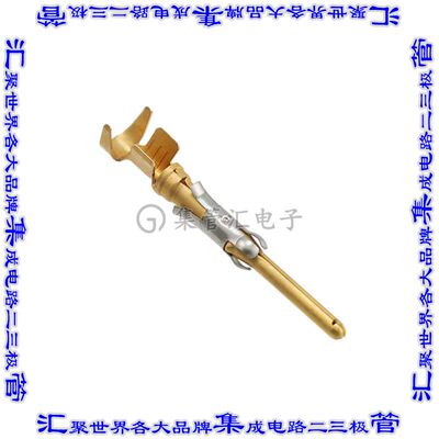 66602-2 连接器触点触头引脚14-18AWG压接镀金