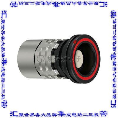K1CWBC-P04LBC0-0000 圆形连接器4POS插座母插口焊杯镀金自由悬挂
