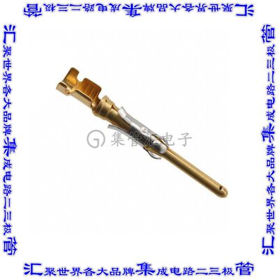 66098-3 连接器触点触头引脚16-18AWG压接镀金