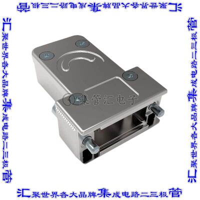 1-2308340-2 连接器9,15后壳180度屏蔽银