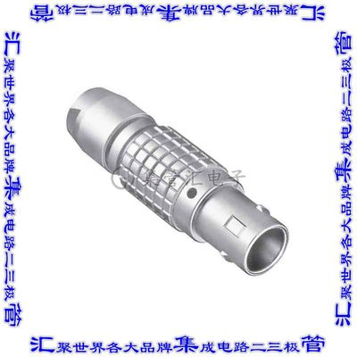 FGG.2B.310.CLAZ 圆形连接器10POS插头公引脚焊杯镀金自由悬挂