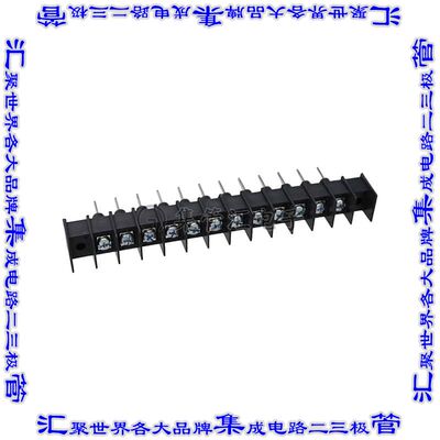 432200-12-0 端子块连接器12电路隔板接线座11.12mm螺钉
