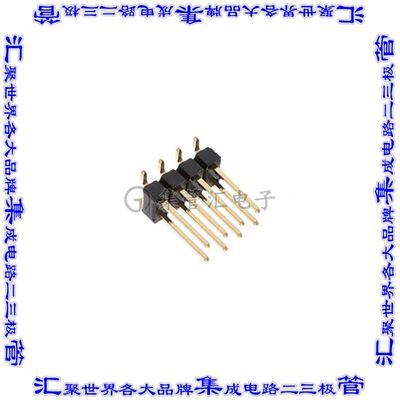 10129383-908001ALF 针座连接器8POS可切割2排2.54mm公形插针表贴