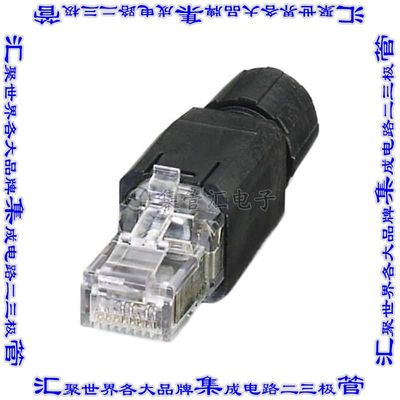 1658008 接插件连接器CONN MOD PLUG 8P8C UNSHIELDED