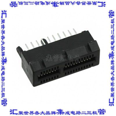 10018783-10210TLF 卡边缘连接器36POS母头2排1mm黑色镀金