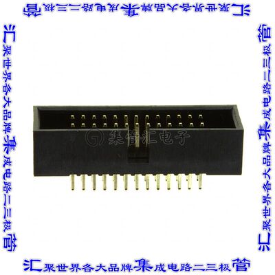 SBH41-NBPB-D13-ST-BK 针座连接器26POS接头2排1.27mm公形插针通