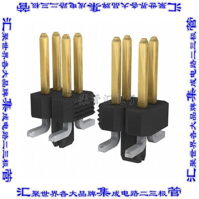 98401-101-26LF 针座连接器26POS分离式2排2.54mm公形插针表贴SMD