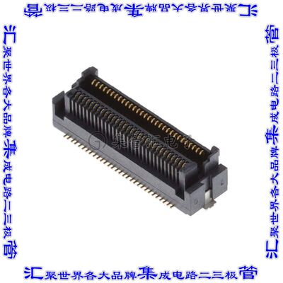 10106813-064112LF 板对板连接器60POS自配接2排0.5mm表贴SMD镀金