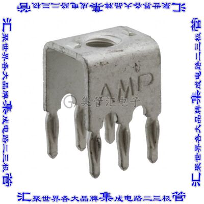 5055323-5 接插件连接器TERM SCREW 6-32 6 PIN PCB