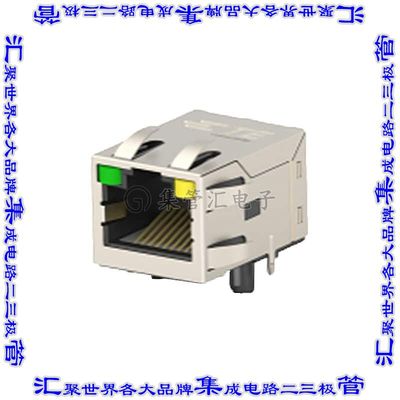 2337992-3 接插件连接器CONN JACK 1PORT 100 BASE-T PCB