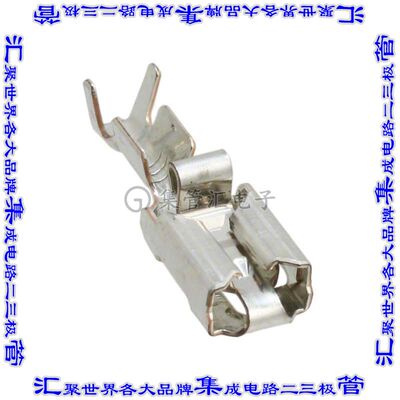 927854-7 快速连接器端子母头6.35mm压接13.5-17AWG
