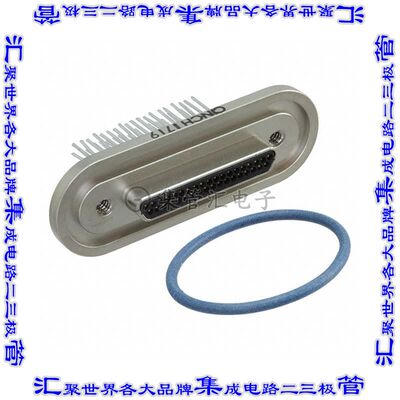 DCDH-37P4C40.5BN 连接器37POS插头公引脚2排D-TYPE型面板安装