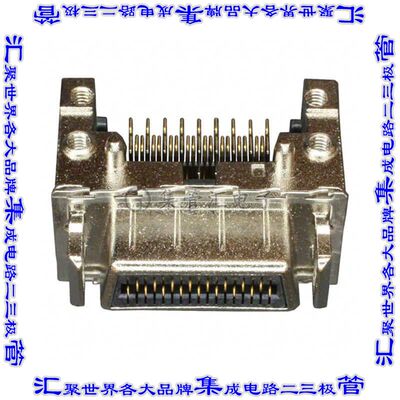 U65-E04-4260-T 插拔式连接器8信号对插座多标准可插拔 4x表面贴