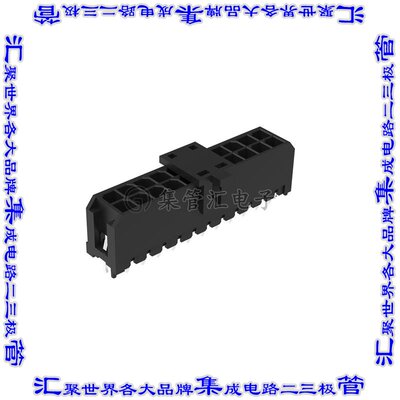 G88MP221020CREU 针座连接器22POS接头2排3mm公形插针通孔直针锡
