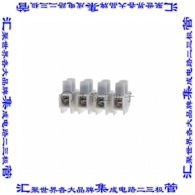 HE6HWPR/04 端子块连接器4电路欧式接线板2排12mm螺钉