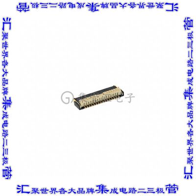 AYF531465TA 连接器14POS FFC/FPC 0.5mm触头上和下表面贴装直角