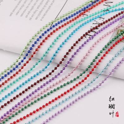 饰品配件唐三匠彩色圆珠链
