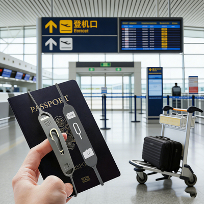 sim卡tf卡收纳线便携取卡针旅行