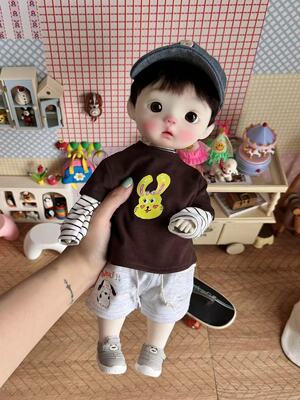 巨婴巨妹巨嗒superqbaby嘎子姐娃衣ob11衣服胖点体小六体大胖梨新