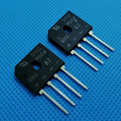 GBU8J   全新原装SMSC  整流桥堆 扁桥 8A600V 优质