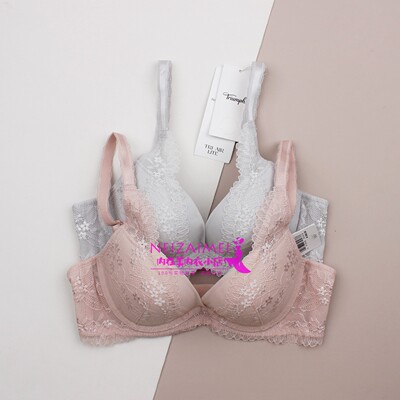 黛安芬蕾丝聚拢软钢圈透气文胸