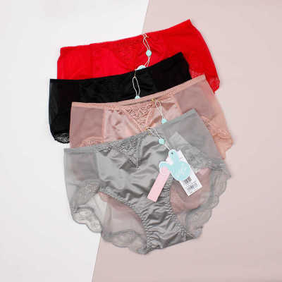 中版纯棉内裤女士平纹网XS家族