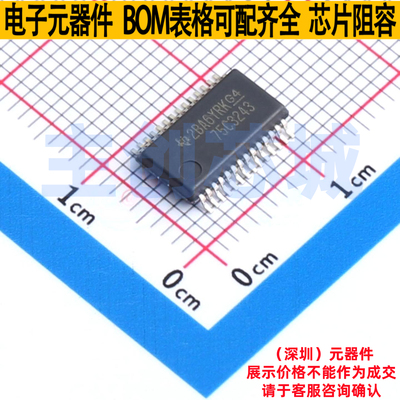 RS232芯片 SN75C3243DBR SSOP-28 TI/德州 电子元件配单全新原装