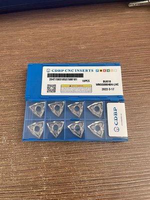 成都邦普铝合金车刀片WNMG080404/080408-LH/LHC BU810铜铝件专用