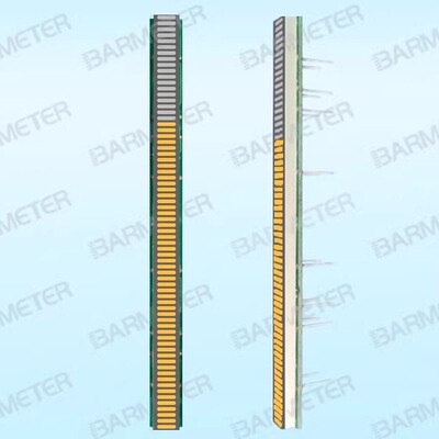 BL64-1005M厂家直销 64段100mm 黄色 LED光柱显示器件