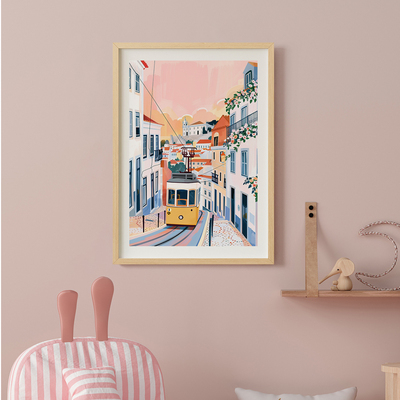 威尼斯梦幻之旅卧室沙发风景建筑城市北欧装饰画挂画艺术油画壁画