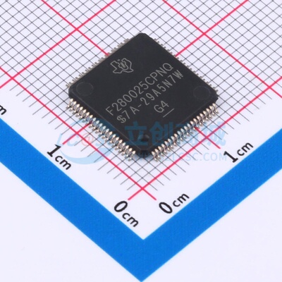 单片机(MCU/MPU/SOC) F280025CPNQR LQFP-80 TI/德州 电子元器件