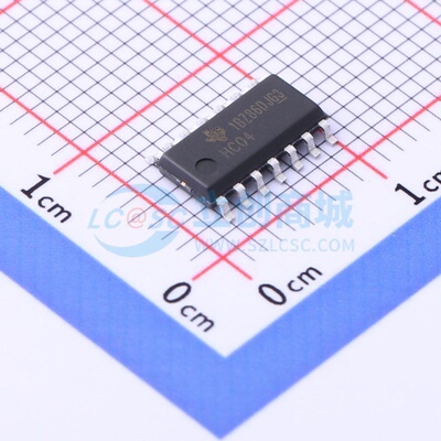 反相器 SN74HC04DRG4 SOP-14 TI/德州 电子元器件配单原装正品