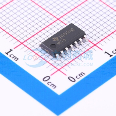 触发器 SN74HC74DT SOIC-14 TI/德州 电子元器件配单原装正品