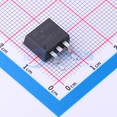 场效应管(MOSFET) FDB86102LZ TO-263AB onsemi(安森美) 原装正品