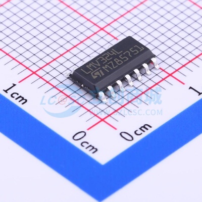 运算放大器 LMV324LIDT SO-14 意法半导体芯片 电子元件原装正品