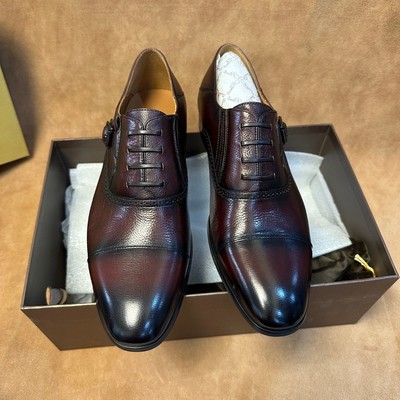 断码38 40 42 43撤柜品牌宾男士高端三接头皮鞋头层胎牛皮N291