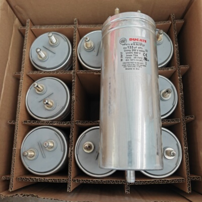 拆机 意大利薄膜电容  133UF550vac 940Vdc滤波关断无极油浸电容