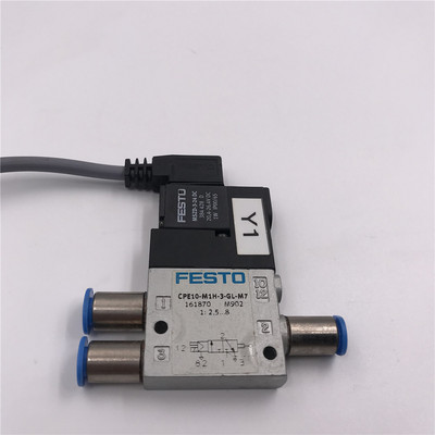 FESTO/费斯托电磁阀CPE10-M1H-3-GL-M7 161870 MSZD-3-24DC 实拍